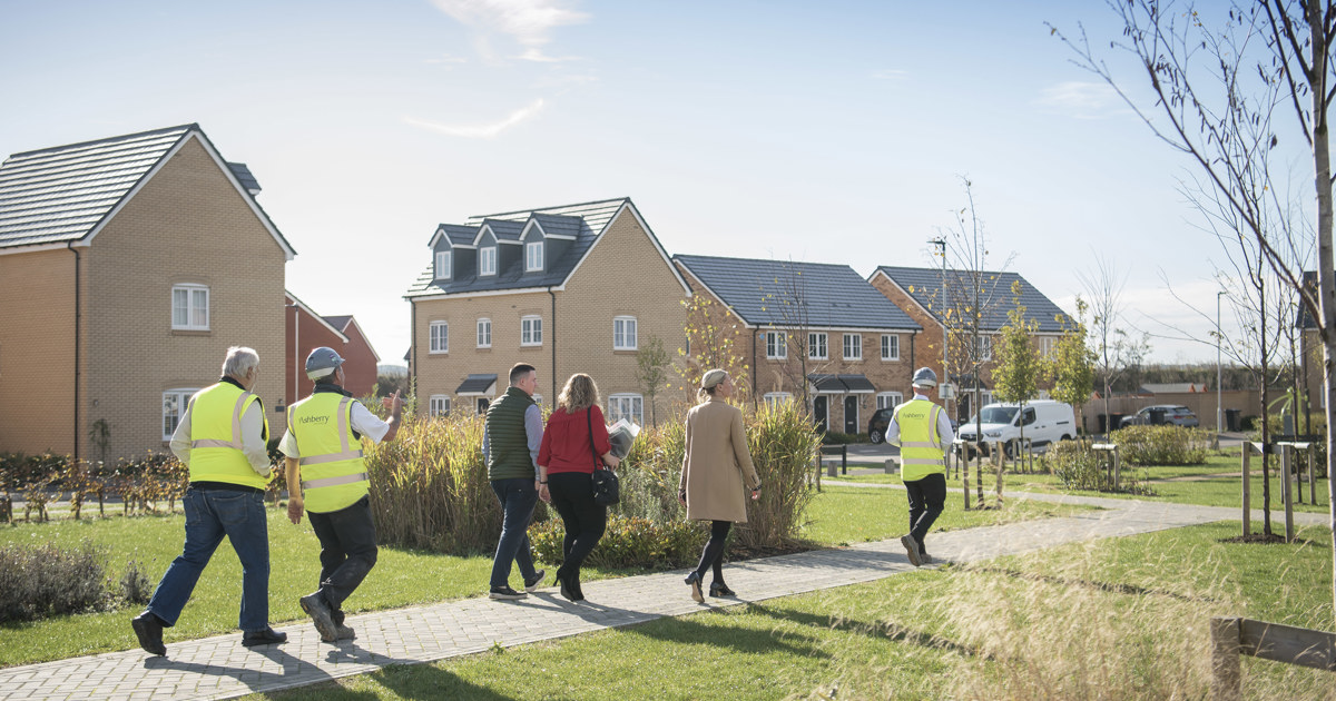 Government Officials Visit Accent Housing to See New Affordable Homes ...